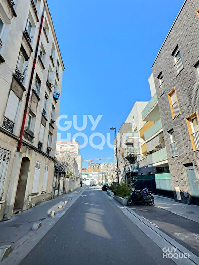 Appartement à vendre - Aubervilliers, Villette, Quatre-Chemins - 2 pièces - 1 chambre