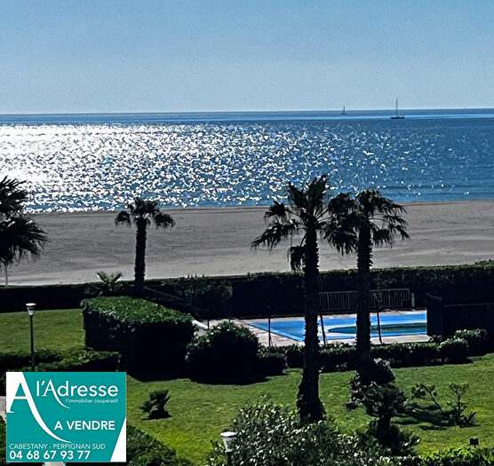 Appartement à vendre - Canet-en-Roussillon, Plage Sud - 2 pièces - 1 chambre