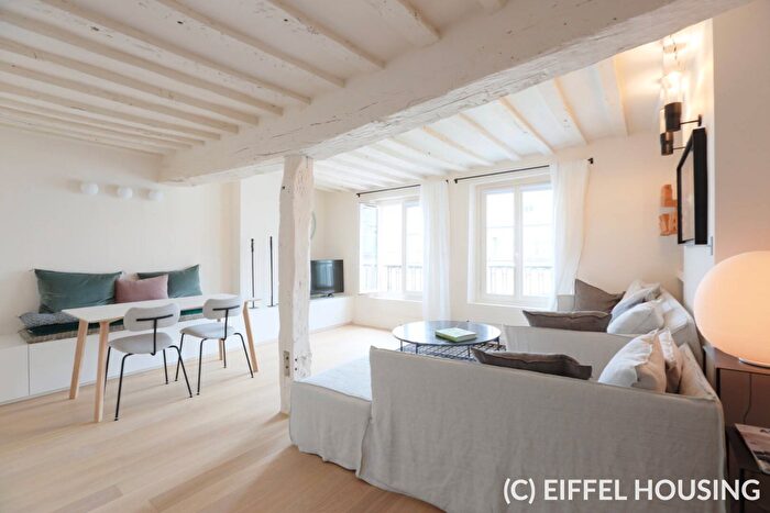 Appartement à louer - Monnaie, Paris ème arrondissement - 2 pièces - 1 chambre