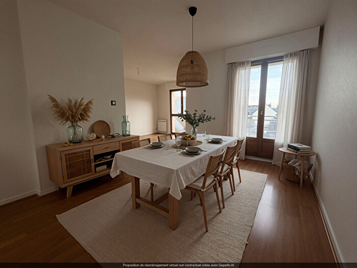 Appartement à louer - Nantes, Canclaux, Mellinet - 3 pièces - 2 chambres