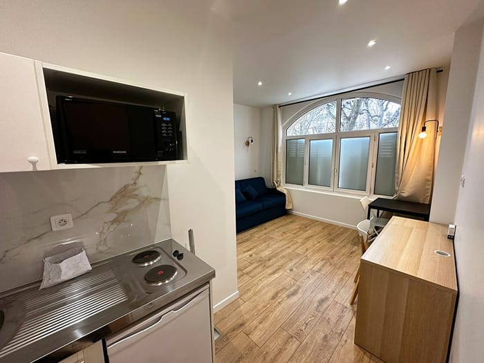 Appartement 1 pièce à Reims, Centre-ville, à louer