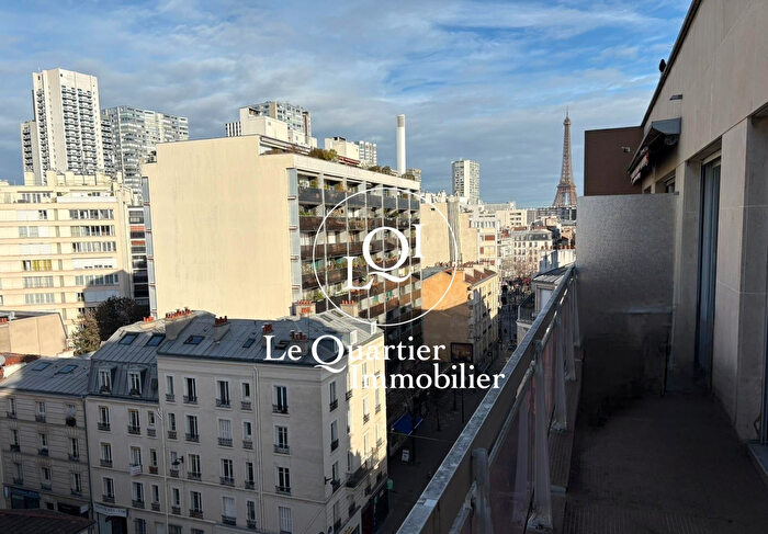 Appartement à louer - Paris e , Emeriau, Zola - 2 pièces - 1 chambre