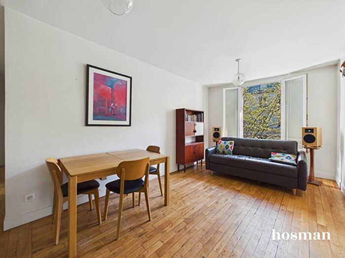 Appartement 3 pièces à Paris 19ème, La Villette, Porte de Pantin, à vendre