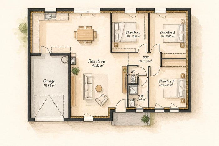Maisons à vendre et appartements à louer - 2