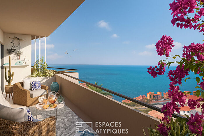 Appartement à vendre - Port-Vendres - 3 pièces - 2 chambres