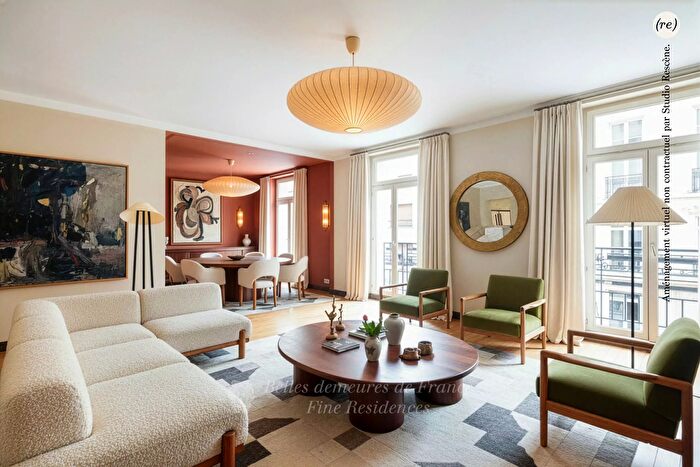 Appartement à vendre - Paris e , Monceau, Malesherbes - 5 pièces - 3 chambres