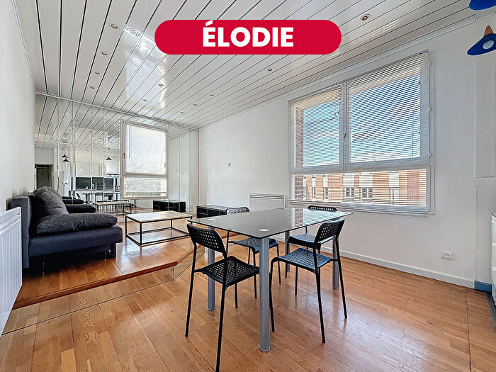 Appartement à vendre - Roubaix, Barbieux, Edouard Vaillant, Vauban - 2 pièces - 1 chambre