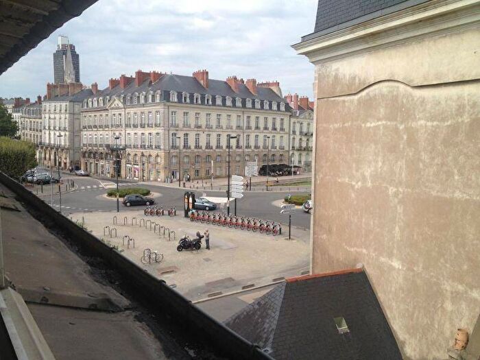 Appartement à louer - Gloriette-Feydeau, Nantes - 1 pièce