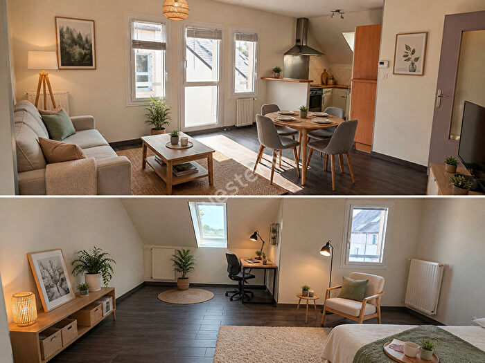 Appartement à vendre - Chantepie - 2 pièces - 1 chambre