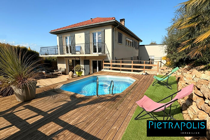 Maison à vendre - Jassans-Riottier - 7 pièces - 5 chambres