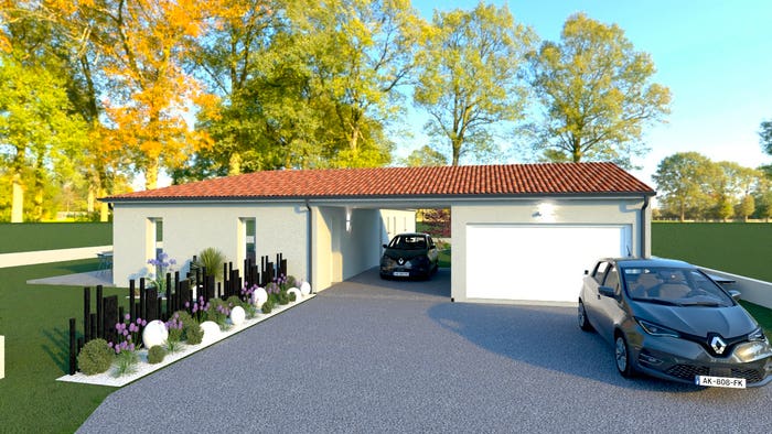 Nailloux - Maison 4 pièces à vendre