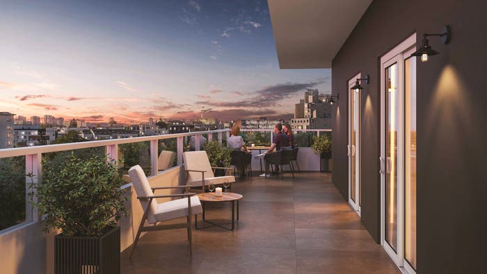 La Courneuve, Waldeck Rochet - Maison 2 pièces à vendre