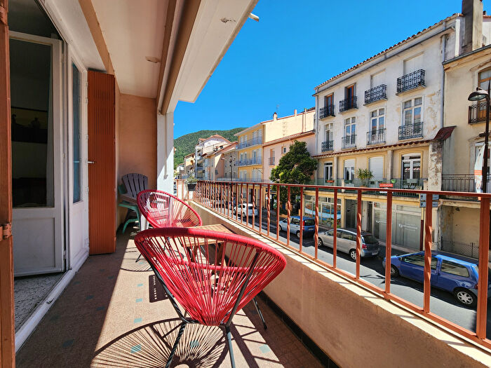 Amélie-les-Bains-Palalda : Appartement 3 pièces à vendre