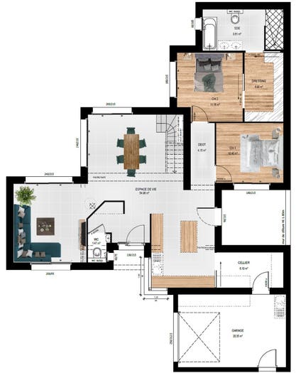 Maisons à vendre et appartements à louer - 3