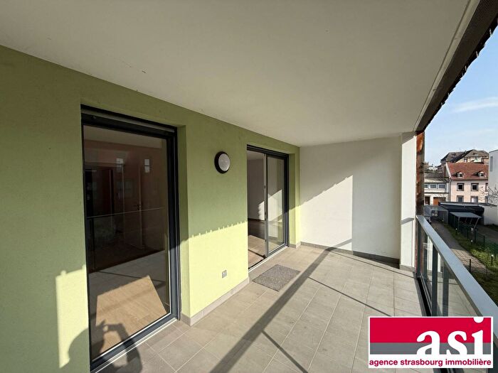 Appartement à louer - Cronenbourg Est-Centre Est, Strasbourg - 3 pièces - 2 chambres