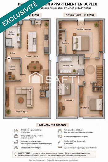 Maisons à vendre et appartements à louer - 3