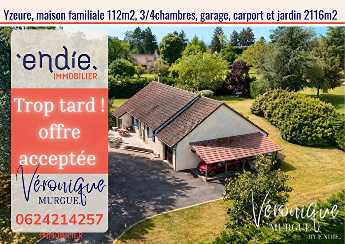 Maison 4 pièces à vendre à Yzeure, Haut-Barrieux, Saint-Bonnet