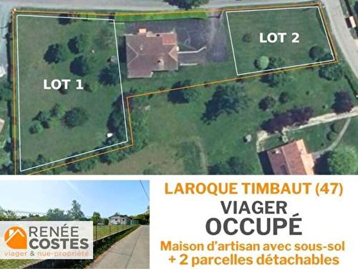 Maison 6 pièces à vendre à Laroque-Timbaut