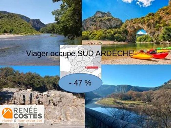 Maison à vendre - Saint-Paul-le-Jeune - 3 pièces - 2 chambres