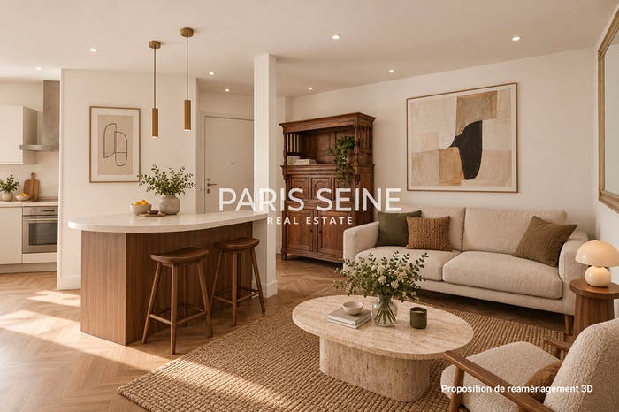 Paris 15ème, Alleray, Procession : Appartement 3 pièces à vendre