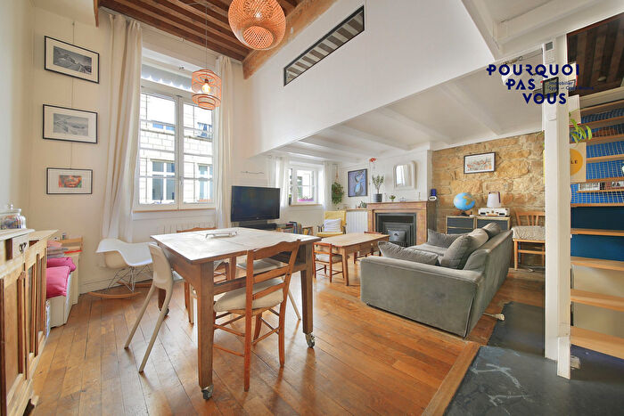 Lyon 4ème, Croix Rousse Centre-ville : Appartement 4 pièces à vendre