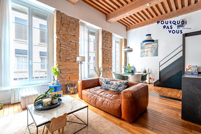Appartement 4 pièces à Lyon 4ème, Croix Rousse Centre-ville, à vendre