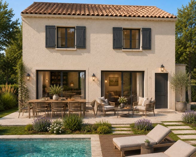 Garéoult - Maison 4 pièces à vendre