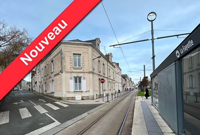 Appartement à vendre - Angers, Centre-ville, La Fayette - 3 pièces - 2 chambres