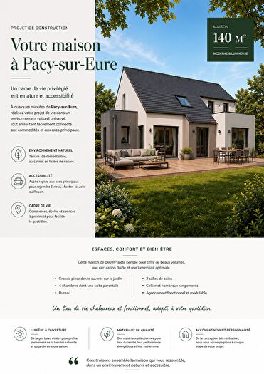 Maison 6 pièces à vendre à Pacy-sur-Eure
