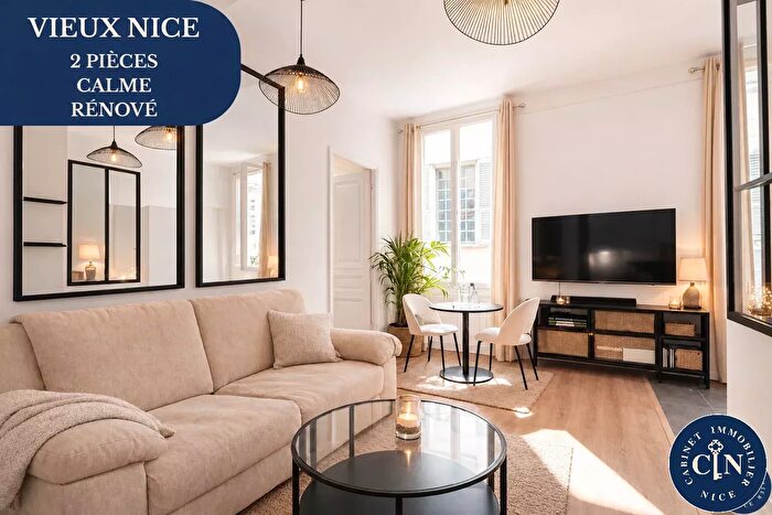 Nice, Vieux Nice : Appartement 2 pièces à vendre