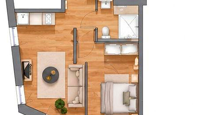 Appartement 2 pièces à vendre à Lyon 7ème, Jean Macé