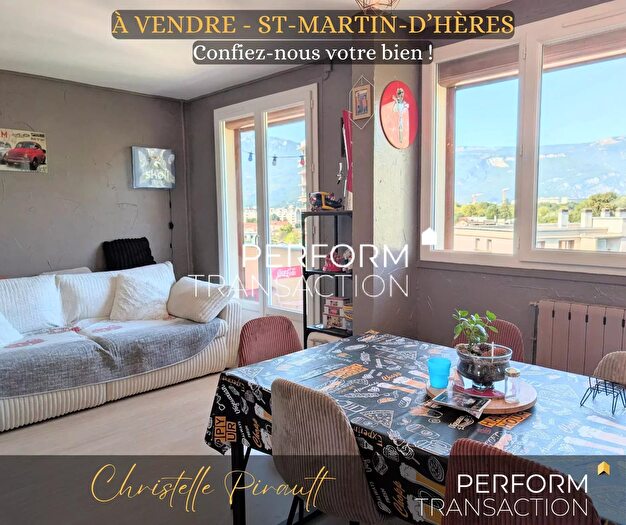 Saint-Martin-d'Hères, Bidal, Peri - Appartement 3 pièces à vendre