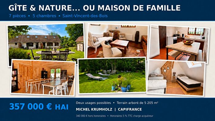 Maison 7 pièces à vendre à Saint-Vincent-des-Bois