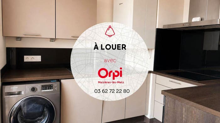Rte de Thionville Est-Rue des Prés Nord, Maizières-lès-Metz : Appartement 3 pièces à louer