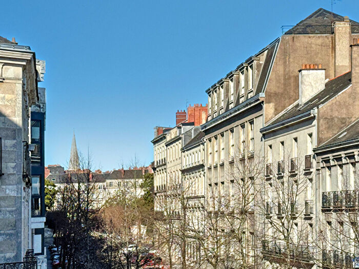 Appartement à vendre - Nantes, Centre-ville - 4 pièces - 2 chambres