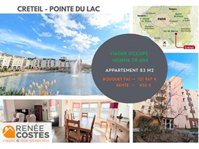Appartement à vendre - Créteil, Ormetteau, Port - 4 pièces - 2 chambres