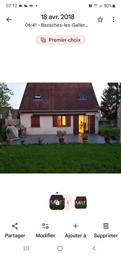 Appartement à louer - Bazoches-les-Gallerandes - 4 pièces - 3 chambres