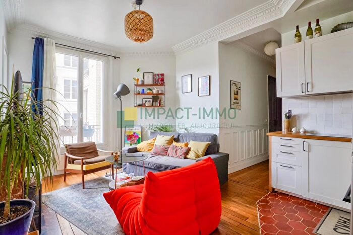 Appartement à vendre - Clichy, République, Victor Hugo - 3 pièces - 2 chambres