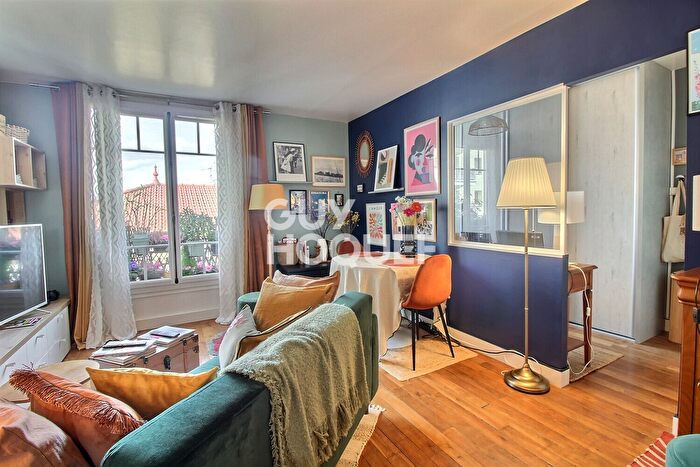 Appartement à vendre - Villejuif, Centre-ville - 2 pièces - 1 chambre