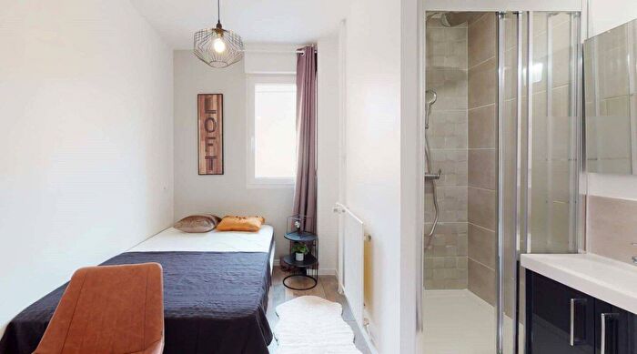 Appartement à louer - Coteaux Ouest-Pasteur, Rouen - 1 pièce