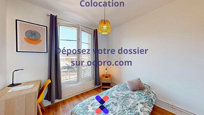 Appartement à louer - Centre Ville-Rive Gauche, Rouen - 4 pièces - 3 chambres