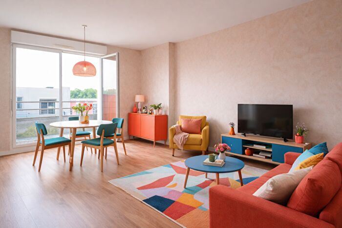 Appartement à vendre - Bouguenais, La Croix-Jeannette - 2 pièces - 1 chambre