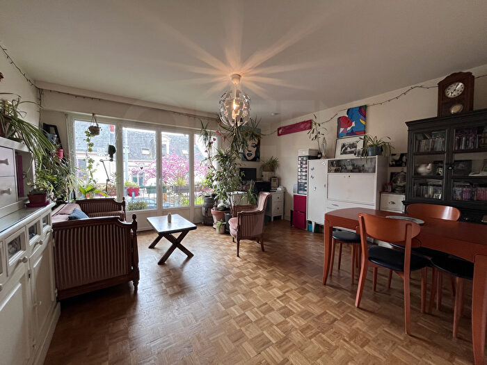 Appartement à vendre - Nantes, Longchamp, Rond-Point de Rennes, Perverie, Américains - 3 pièces - 2 chambres