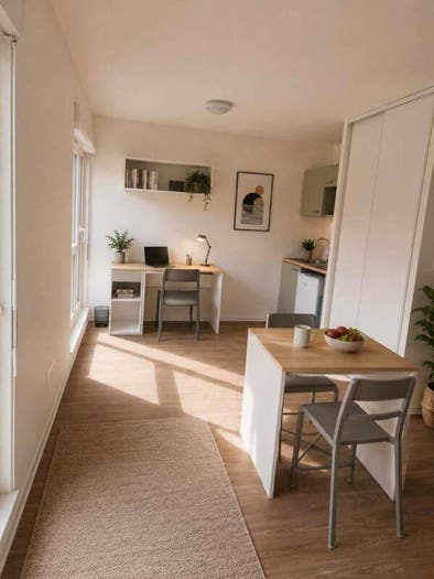 Appartement 1 pièce à louer - Fonderie Sud, Mulhouse