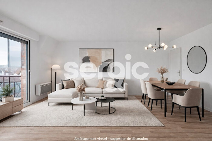 Appartement à vendre - Lambersart, Champ de Courses - 3 pièces - 2 chambres