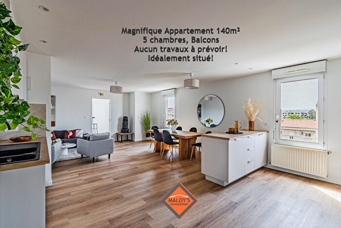 Villeurbanne, Ferrandière, Maisons Neuves : Appartement 7 pièces à vendre