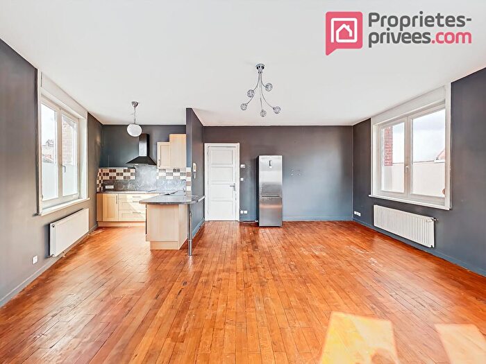Appartement à vendre - Armentières, Centre République - 2 pièces - 1 chambre