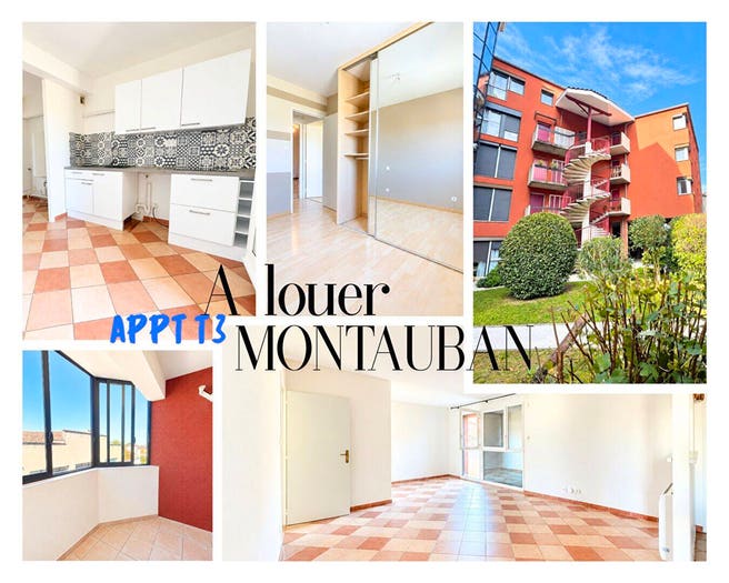 Pomponne, Montauban - Appartement 3 pièces à louer