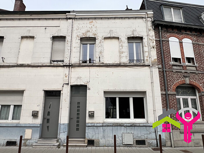 Denain, Centre-ville : Maison 4 pièces à louer