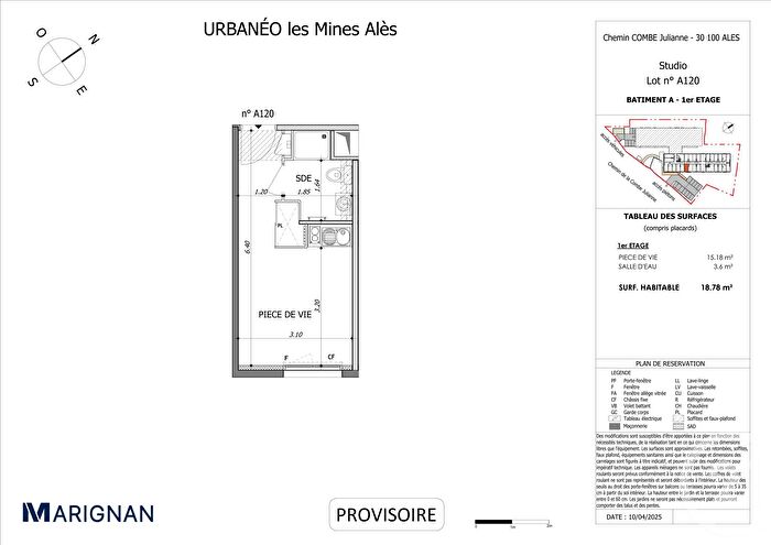 Appartement à vendre - Alès, Silhol, Pierre Plantée, Conilhères - 1 pièce